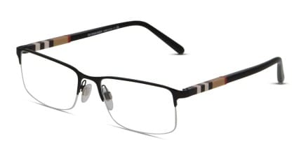 Burberry BE1282 Black Eyeglasses | Includes Free Rx Lenses | GlassesUSA.com