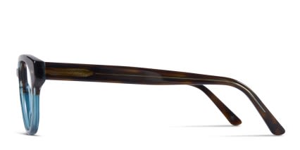 Muse M3294 Brown w/Teal Prescription eyeglasses