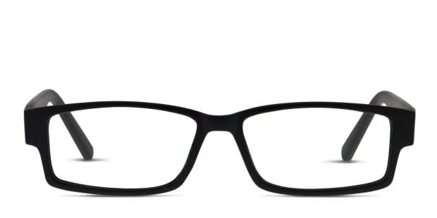 rectangle black frame specs