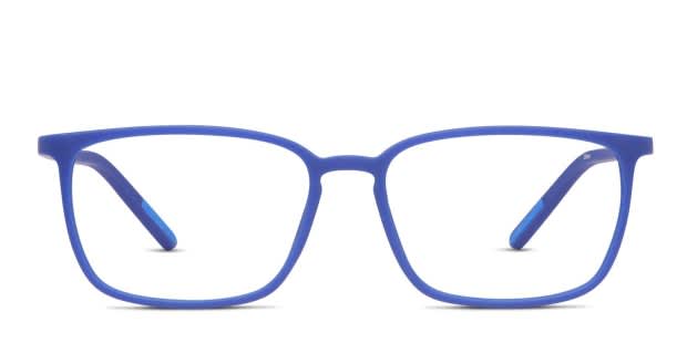 blue frame specs
