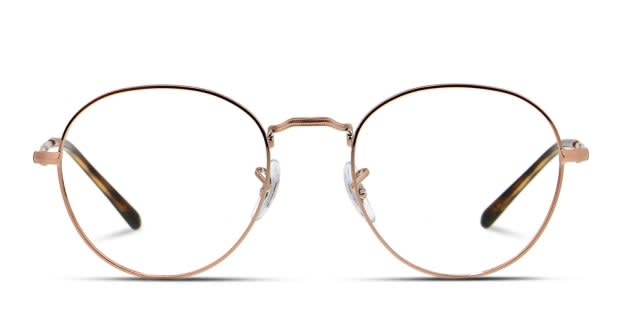 rose gold round frames