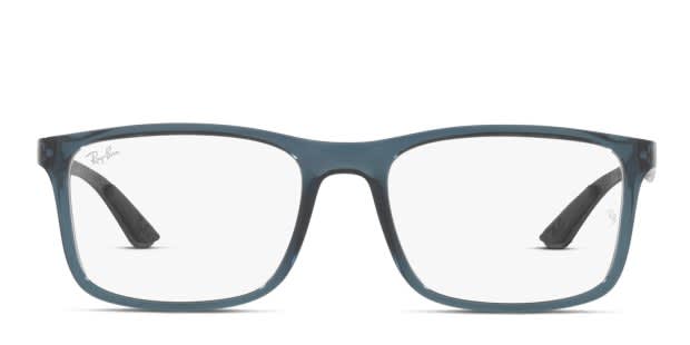 blue ray ban frames