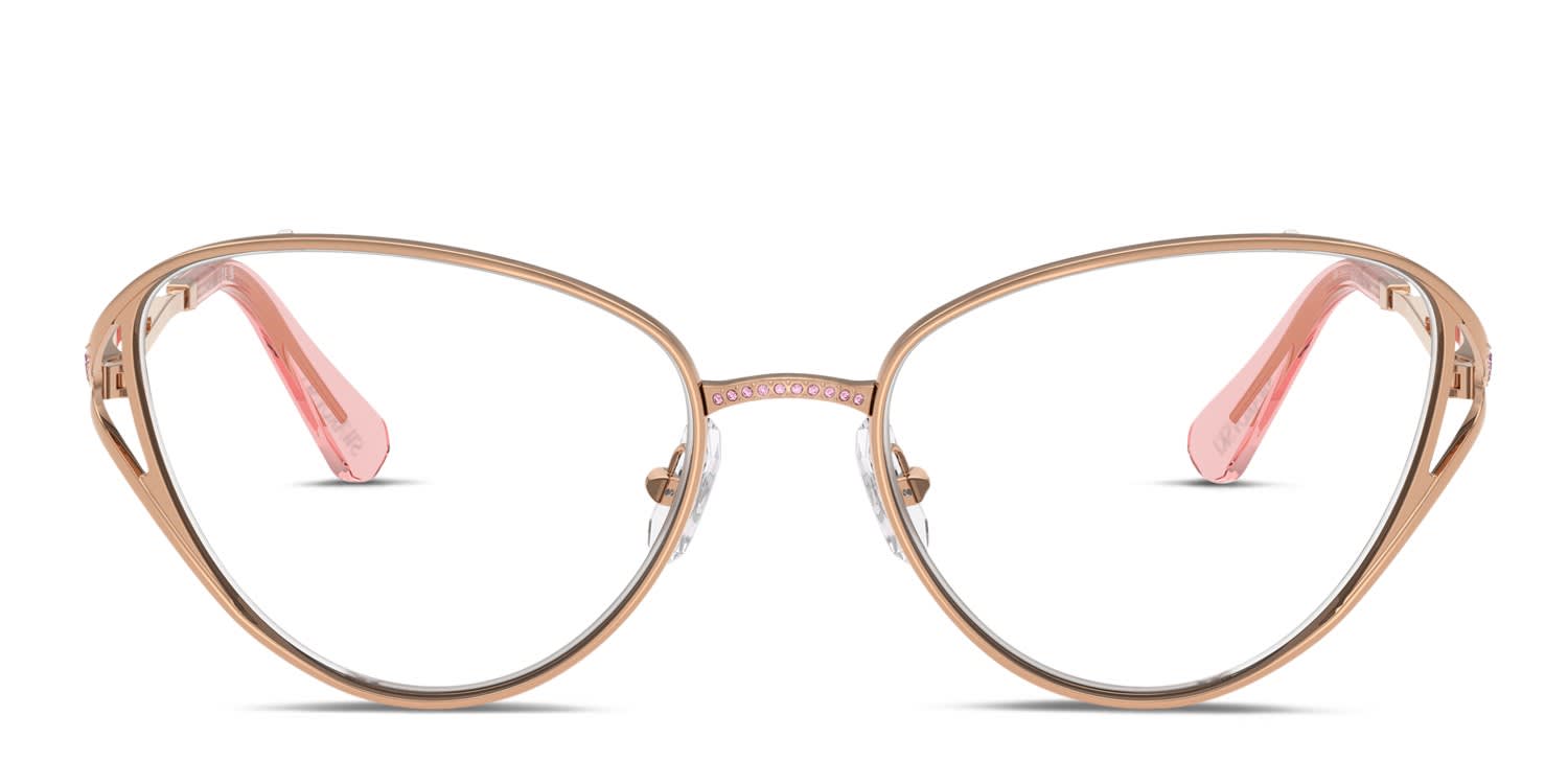 Versace VE1254B Gunmetal Prescription Eyeglasses Versace VE1254B Gunmetal Prescription Eyeglasses